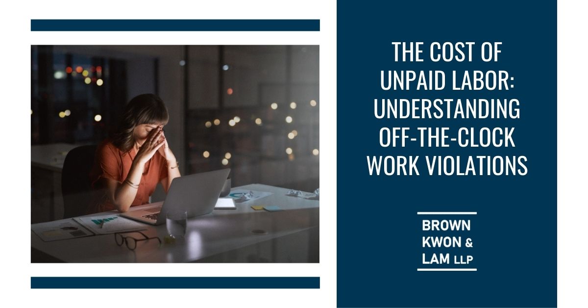 The Cost of Unpaid Labor: Understanding Off-The-Clock Work Violations